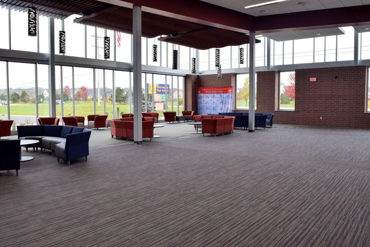 Mukwonago High School – Mukwonago, WI | Lippert Flooring & Tile
